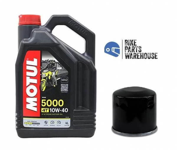 SUZUKI M800 INTRUDER 2005-2011 Motul 5000 10W40 Oil & Filter Service Kit £32.79 - PicClick UK